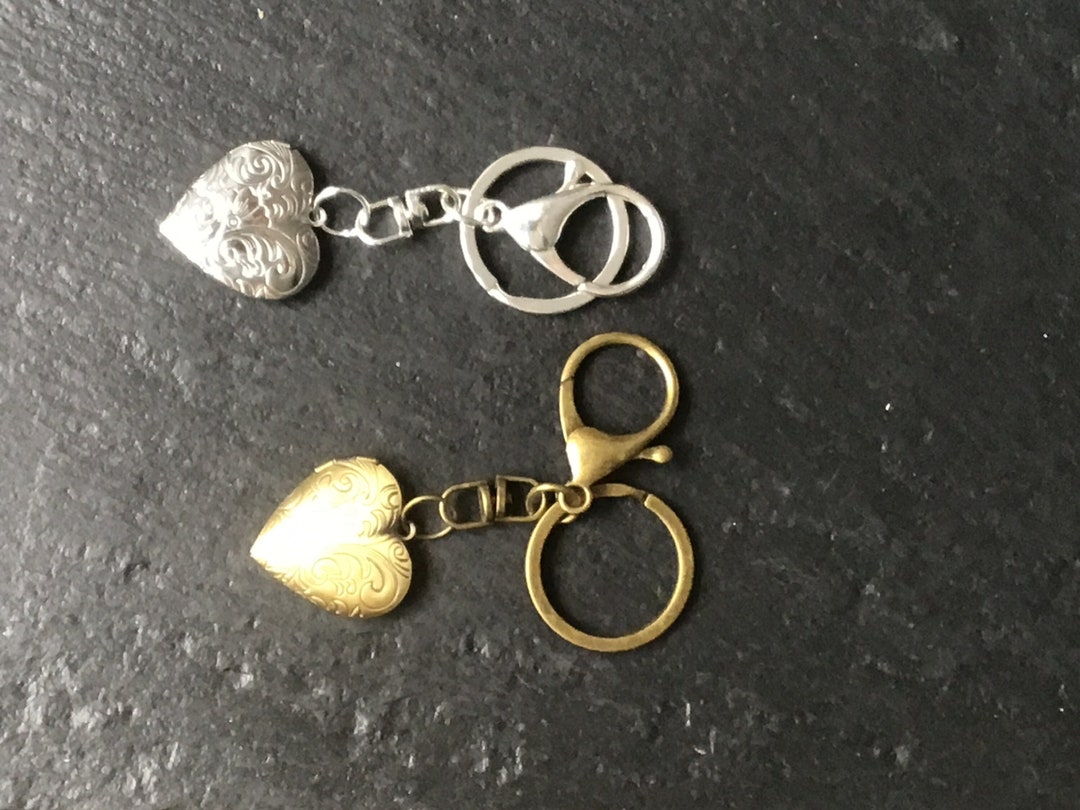 Personalised Heart Locket, Key Chain, Fathers Day Gift, Mothers Day ...