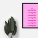 Lucky Me Wall Art 777 Lucky Me Pink Aesthetic Print Lucky - Etsy