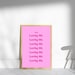 Lucky Me Wall Art 777 Lucky Me Pink Aesthetic Print Lucky - Etsy