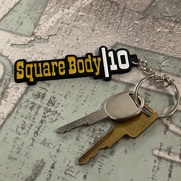 Chevy Truck Keychain - Etsy