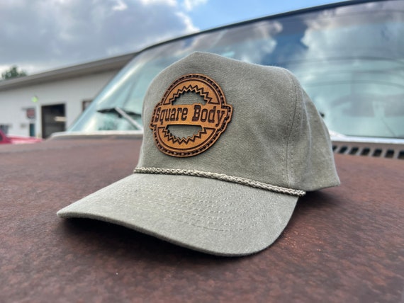 Leather Patch Chevy Squarebody Silverado Cobra Snap Back - Etsy