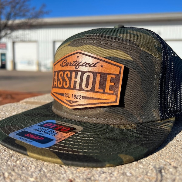 Patch Flat Bill Hats - Etsy