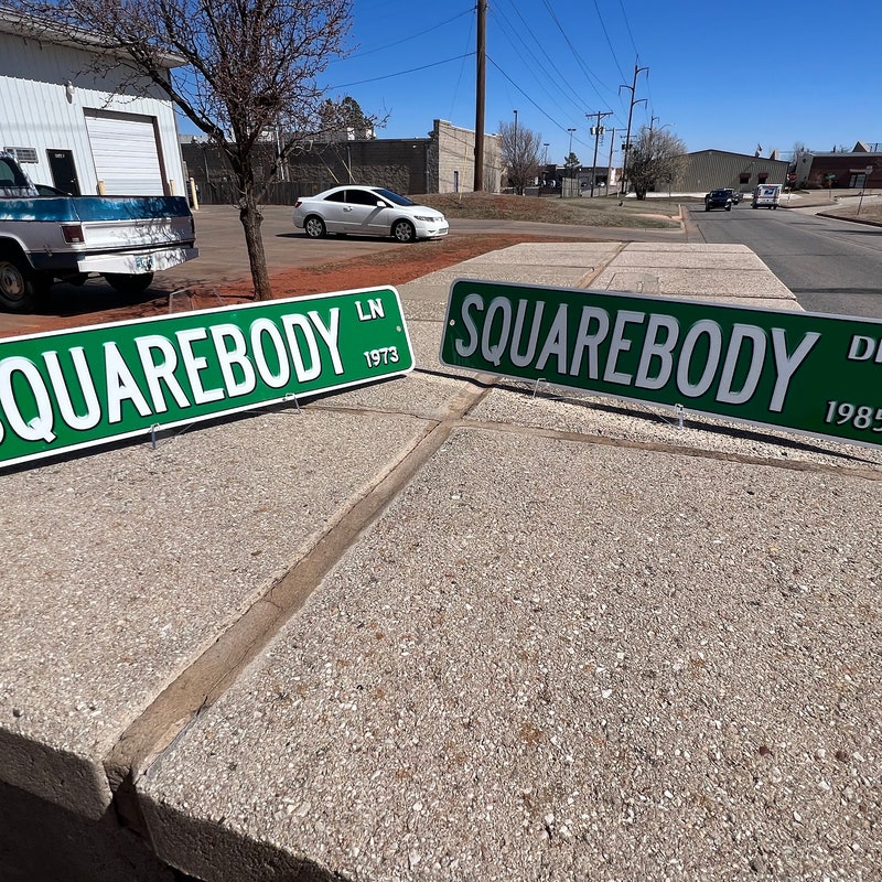 Squarebody Signs - Etsy