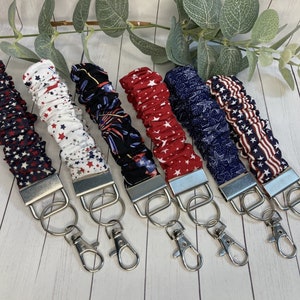 Scrunchie Key Chain | Scrunchie Key Fob | Keychain | Keyfob | Key Chain ...