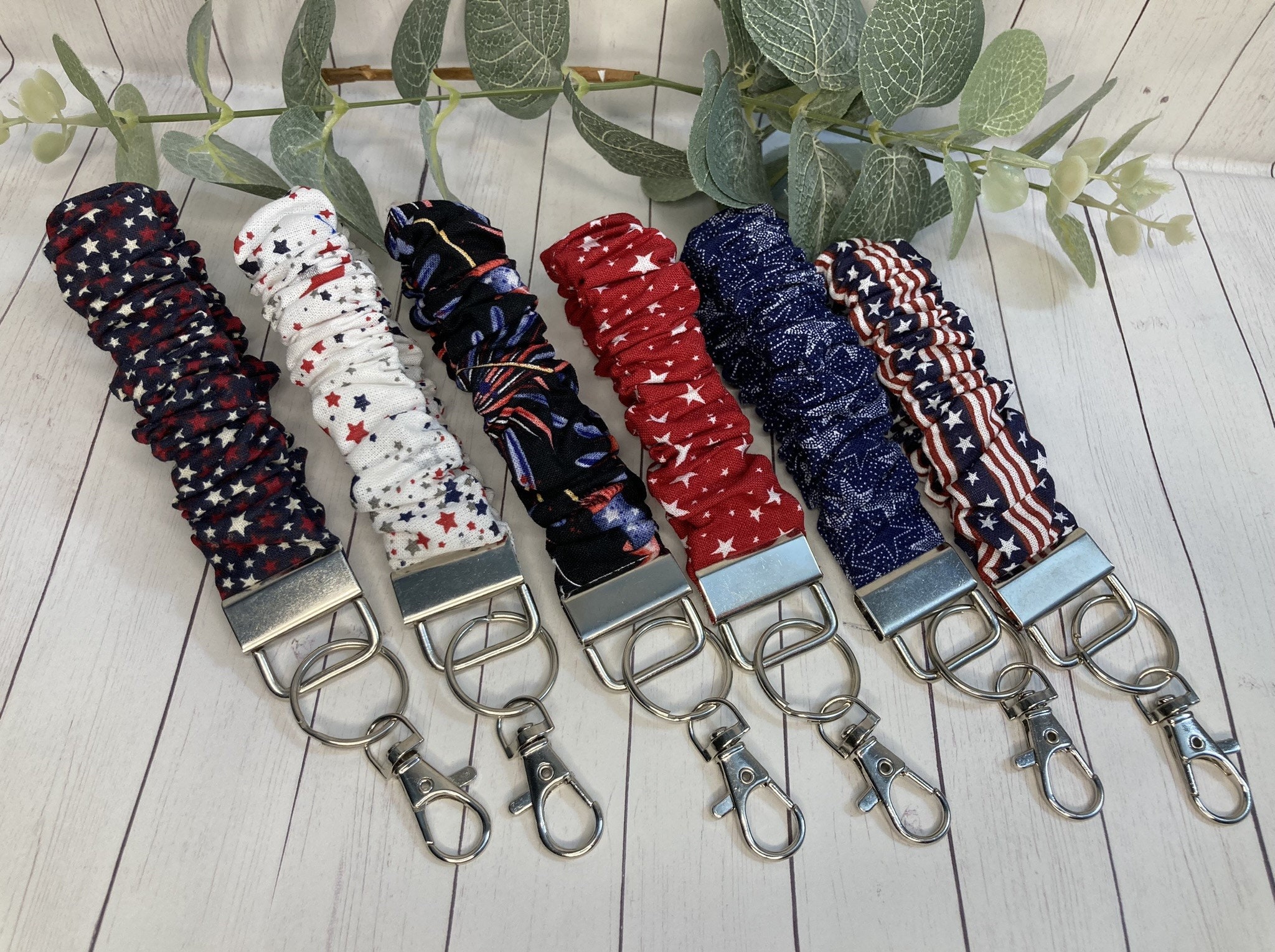 Scrunchie Key Chain | Scrunchie Key Fob | Keychain | Keyfob | Key Chain ...