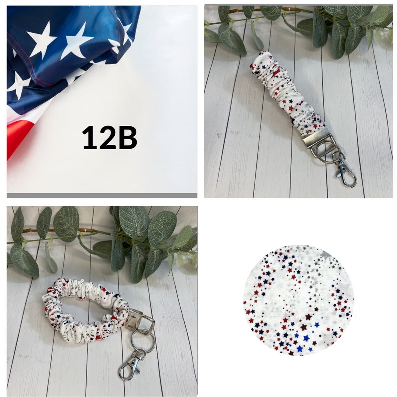 Scrunchie Key Chain Scrunchie Key Fob Keychain Keyfob - Etsy