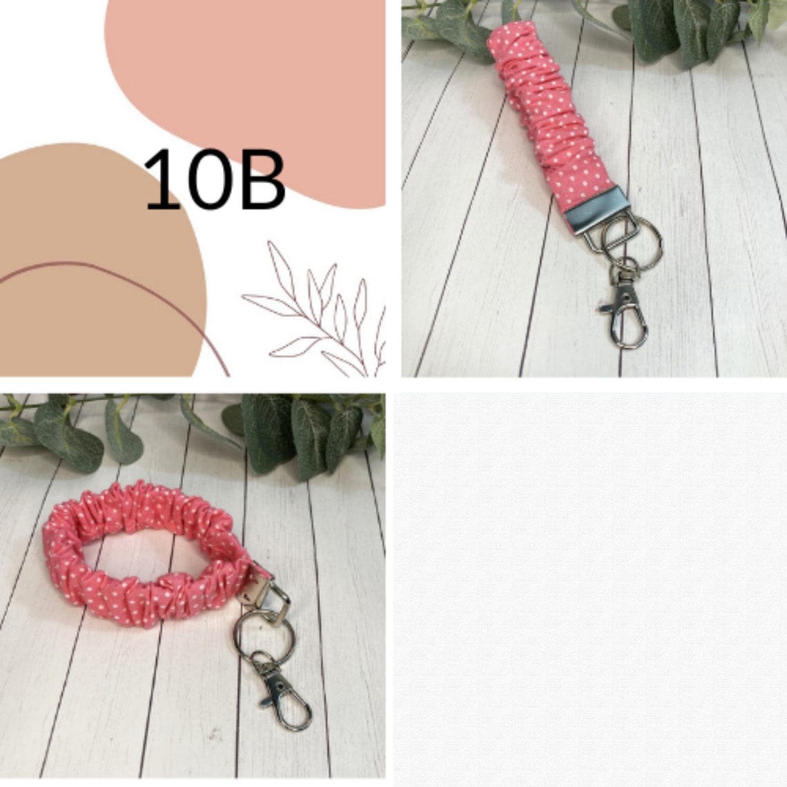 Scrunchie Key Chain | Scrunchie Key Fob | Keychain | Key Chain | Key ...