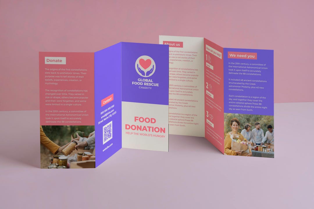 100# Gloss Book Trifold Brochures | Aqueous Coating | Marketing ...