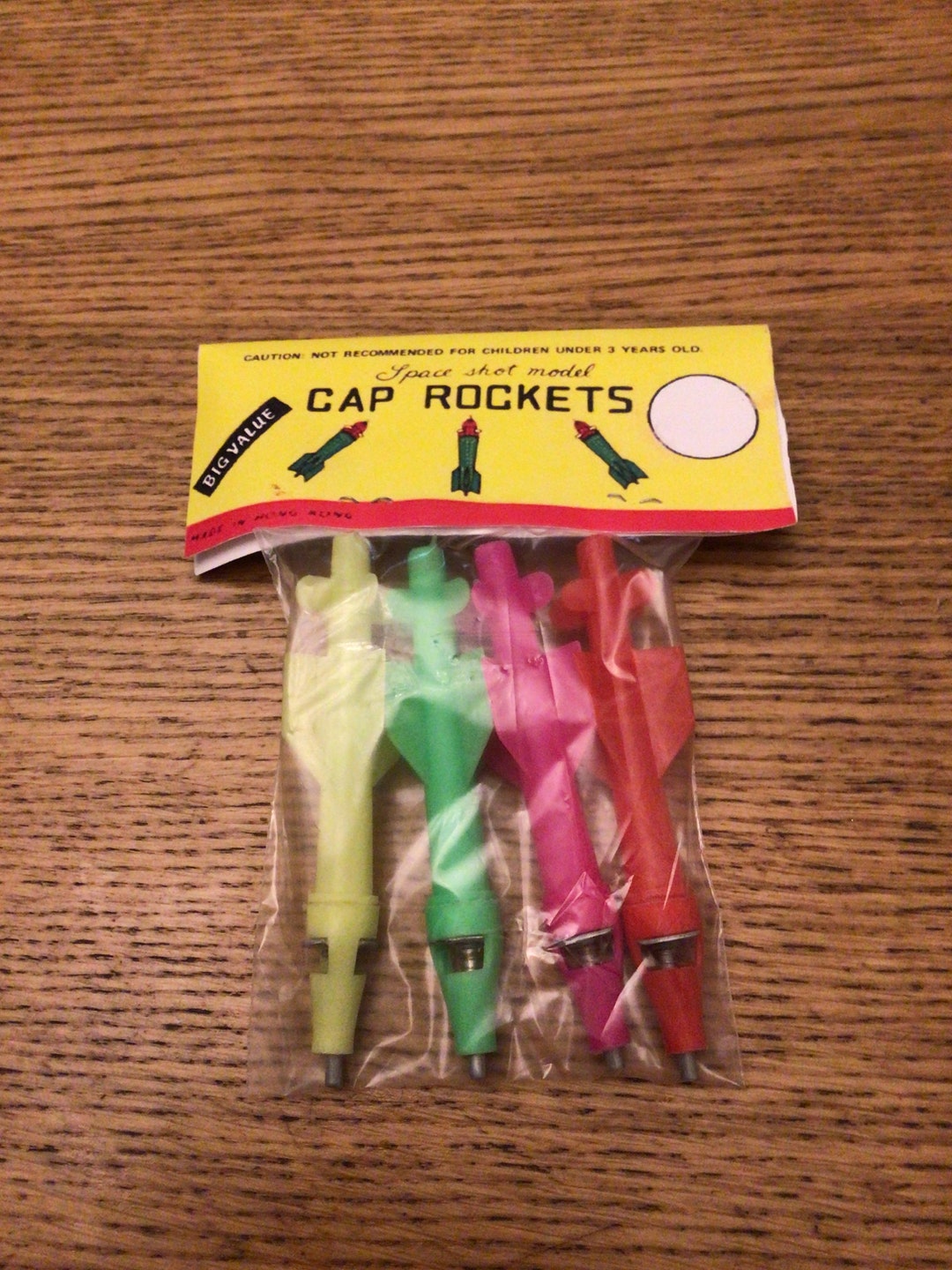 Vintage 1970s Cap Rockets X 4 - Etsy UK