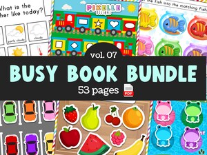 Alphabet Cars Park Busy Book Pages Printable Activity ABC Toddler ...