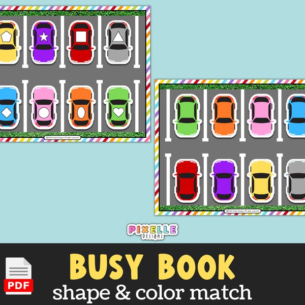 Printable Busy Book - Etsy