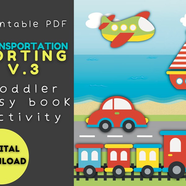 Quiet Book Vehicles - Etsy