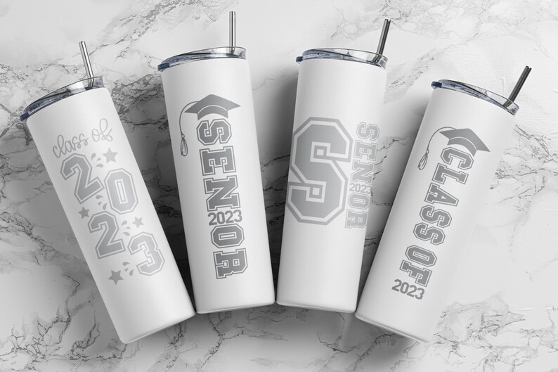Class of 2023 Graduation Skinny Tumbler, Custom Grad Gift, Grad Tumbler ...