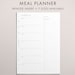 2025 Monthly Planner, PRINTABLE, Classic Calendar Style, Month on 2 ...