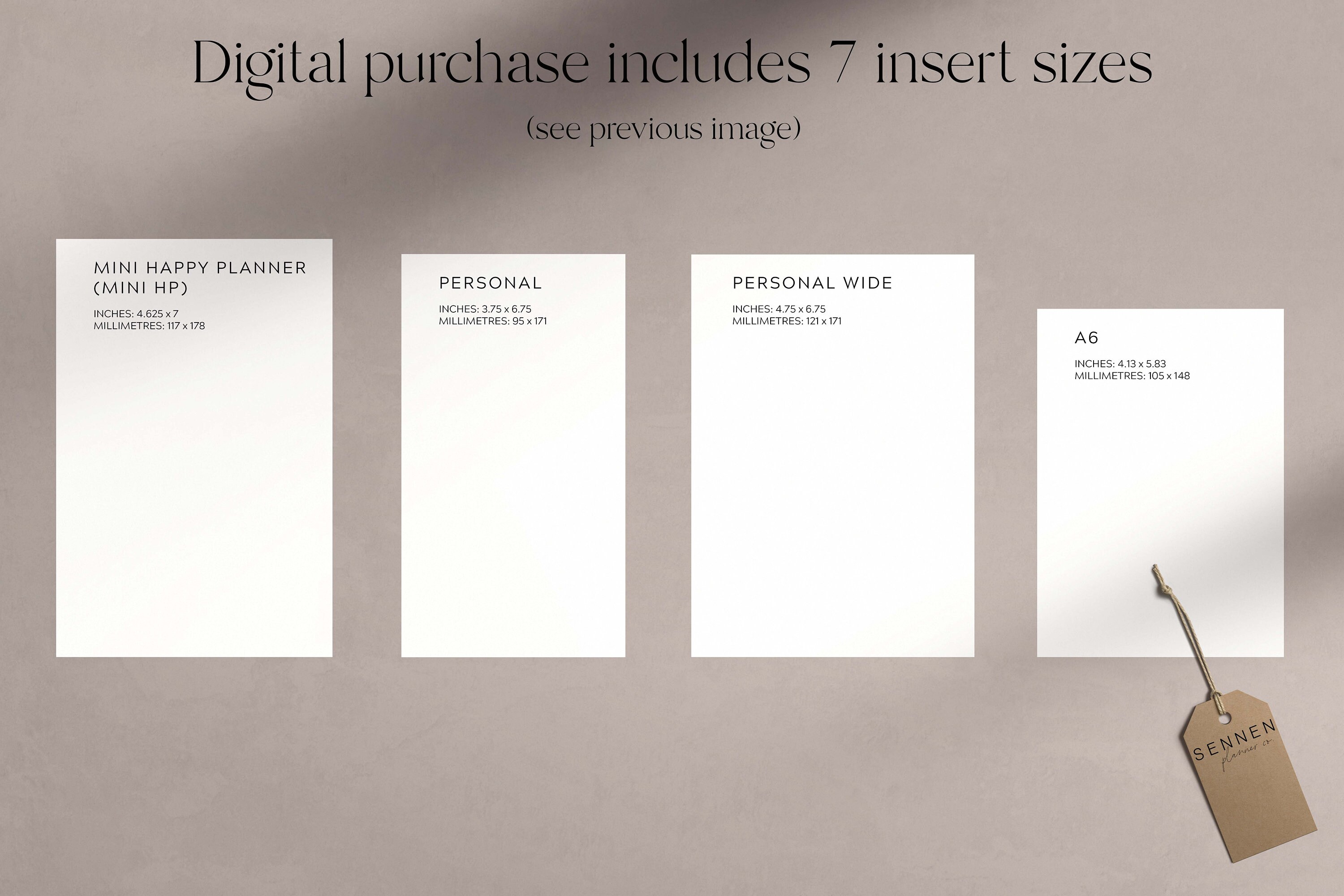 Meal Planner PRINTABLE Insert, Grocery List, A5/happy Planner/half ...