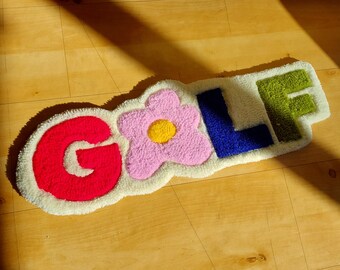 Tufted Rug Golf Cherry Bomb Custom - Etsy