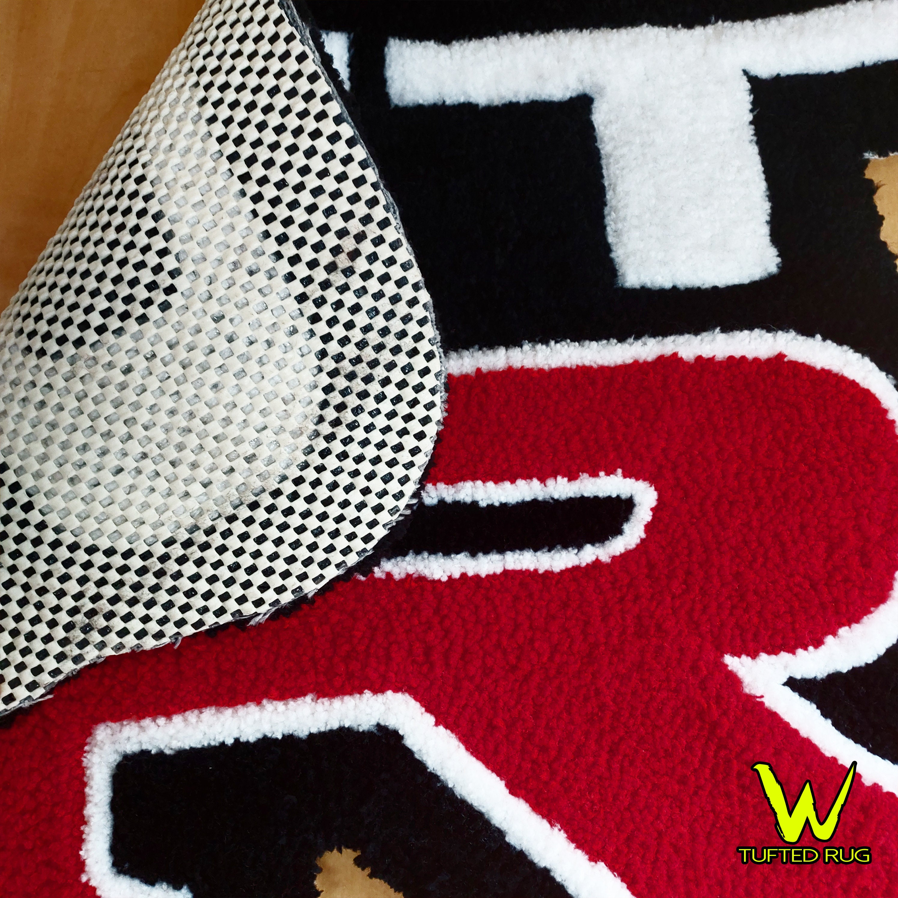 Car Logo Tufted Rug Garage Rug Decor Racing Rug Car Lover Gift Car ...