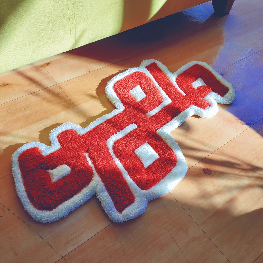 Utopia Tufted Rug Travis Scott Flufy Rug Custom Tufted Rug - Etsy UK