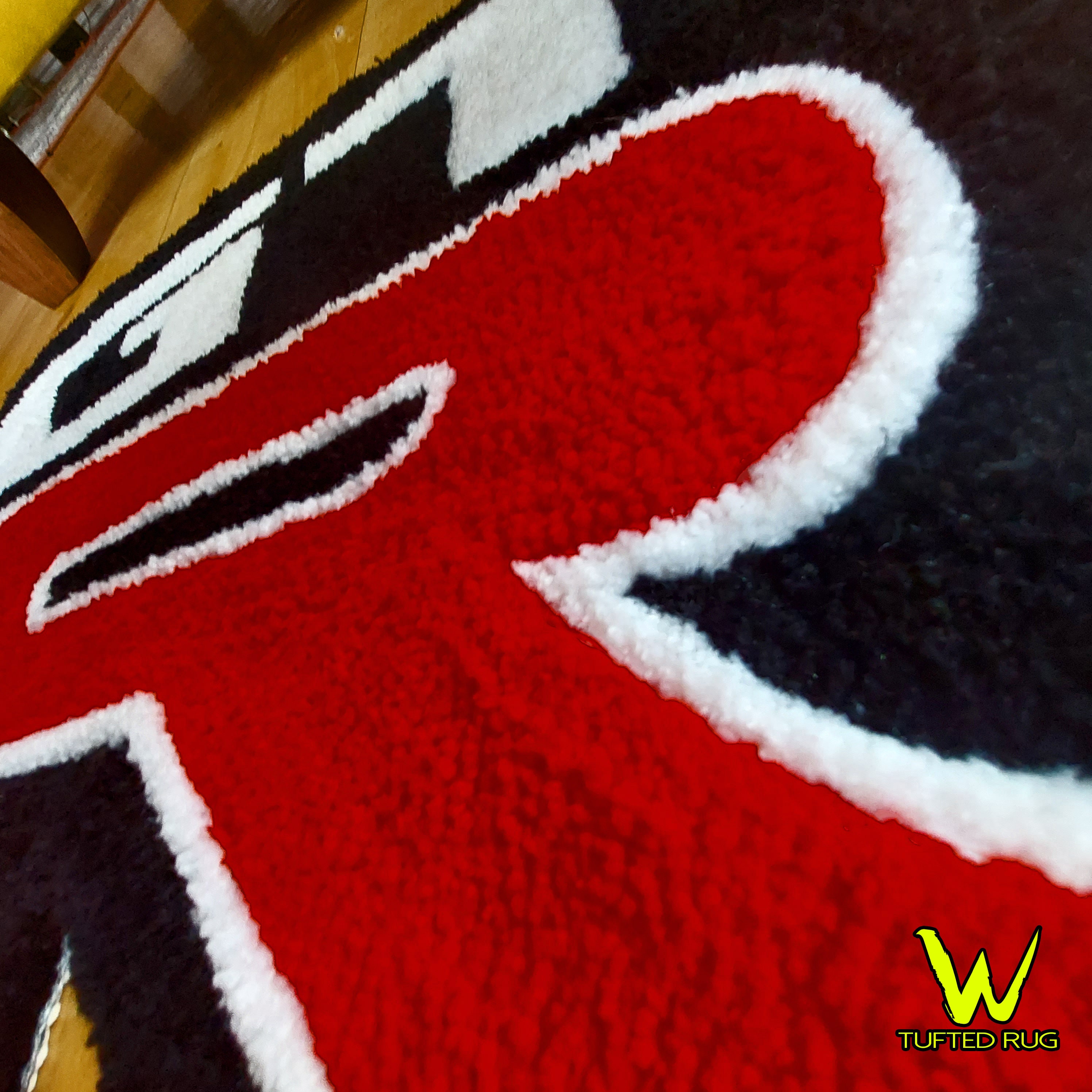 Car Logo Tufted Rug Garage Rug Decor Racing Rug Car Lover Gift Car ...