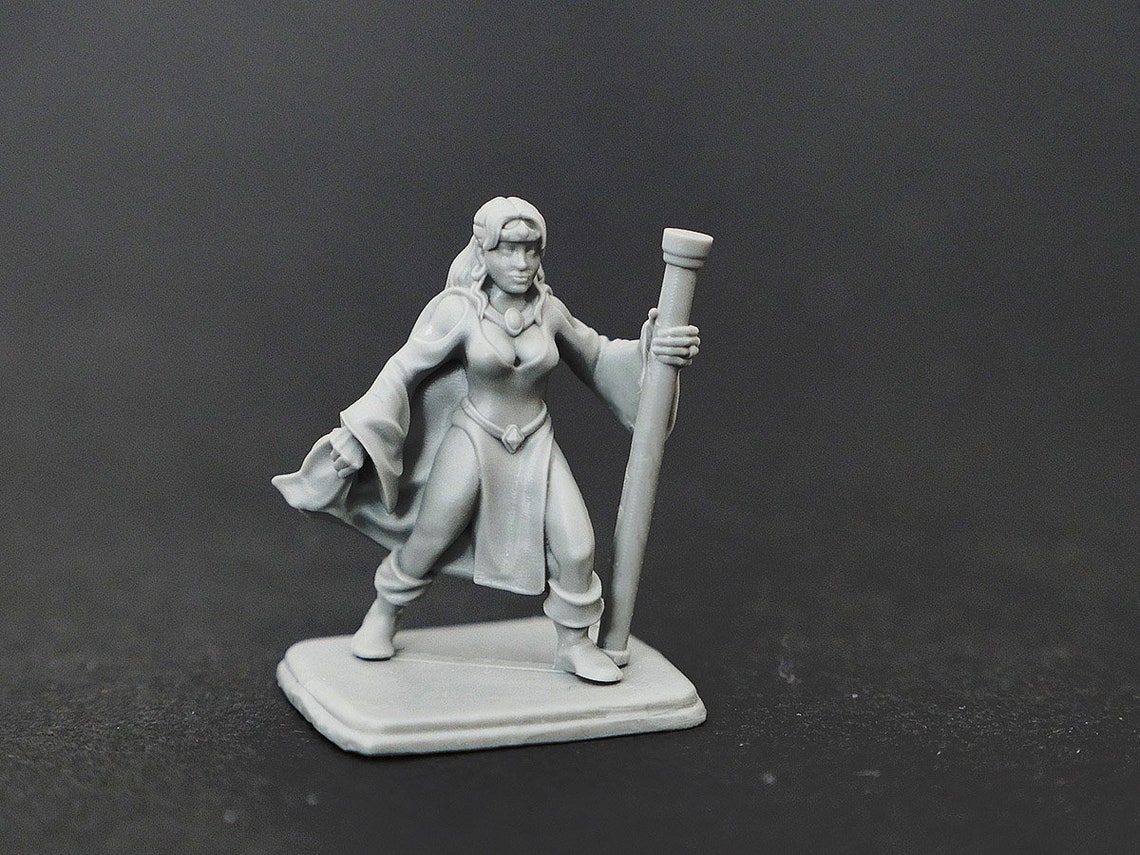 Female Wizard Sorceress For Heroquest As Seen In Barbarian Etsy
