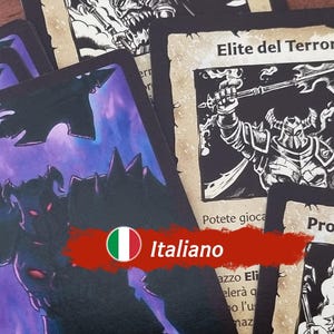 Elite of Dread Skill Cards: Custom Heroquest Add-on (2021 Style) for ...