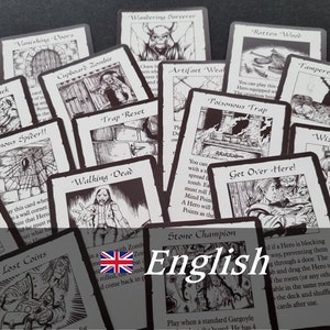 40 Chaos Event Cards (evil Wizard Deck) UK DE IT - Mythic Cards for ...