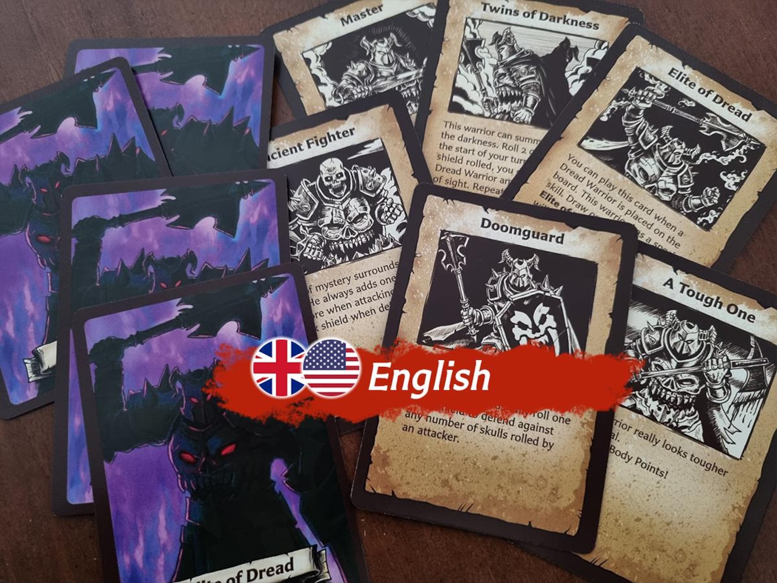 Elite of Dread Skill Cards: Custom Heroquest Add-on (2021 Style) for ...