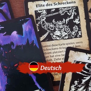 Elite of Dread Skill Cards: Custom Heroquest Add-on (2021 Style) for ...