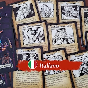 Dread Event Cards: Custom Heroquest Add-on - Evil Wizard Deck (40 Cards ...