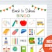Back to School Bingo Party Game - Printable Party Game for Kids - Etsy