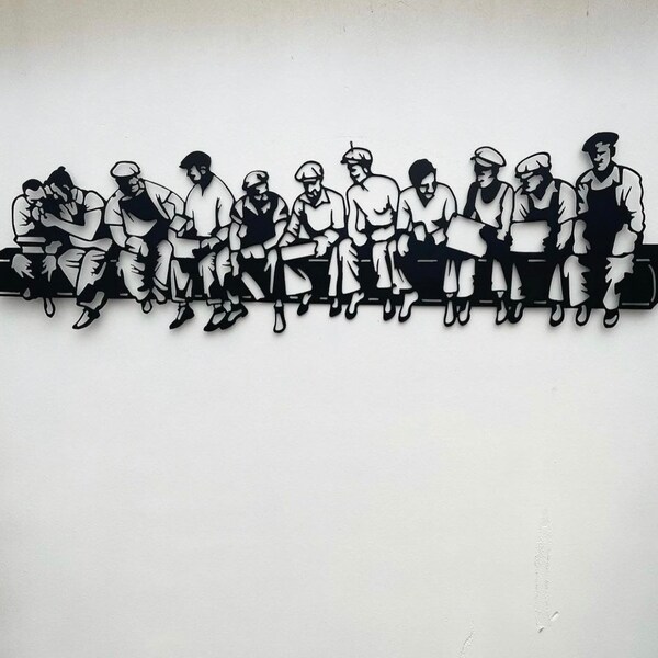 Lunch Skyscraper Metal - Etsy