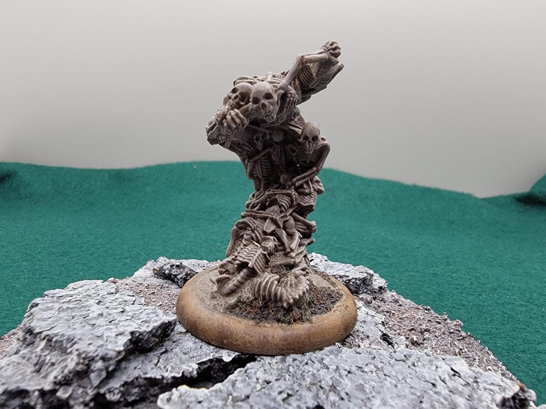 Painted Skeleton Golem - Etsy