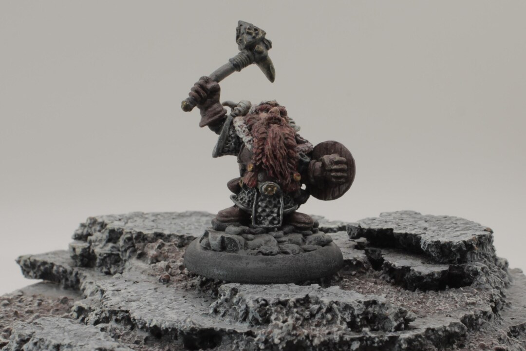 Painted Dwarf Fighter - Etsy