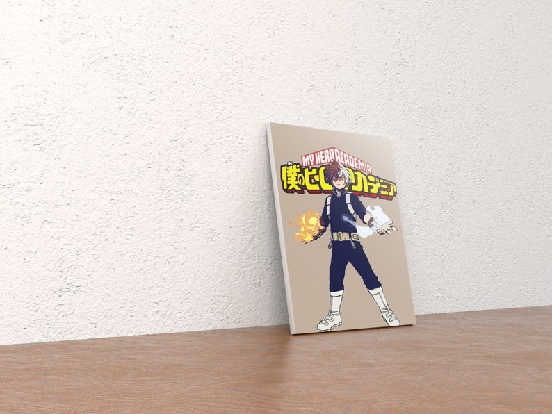 MHA Todoroki. PDF A3 Digital Print - Etsy