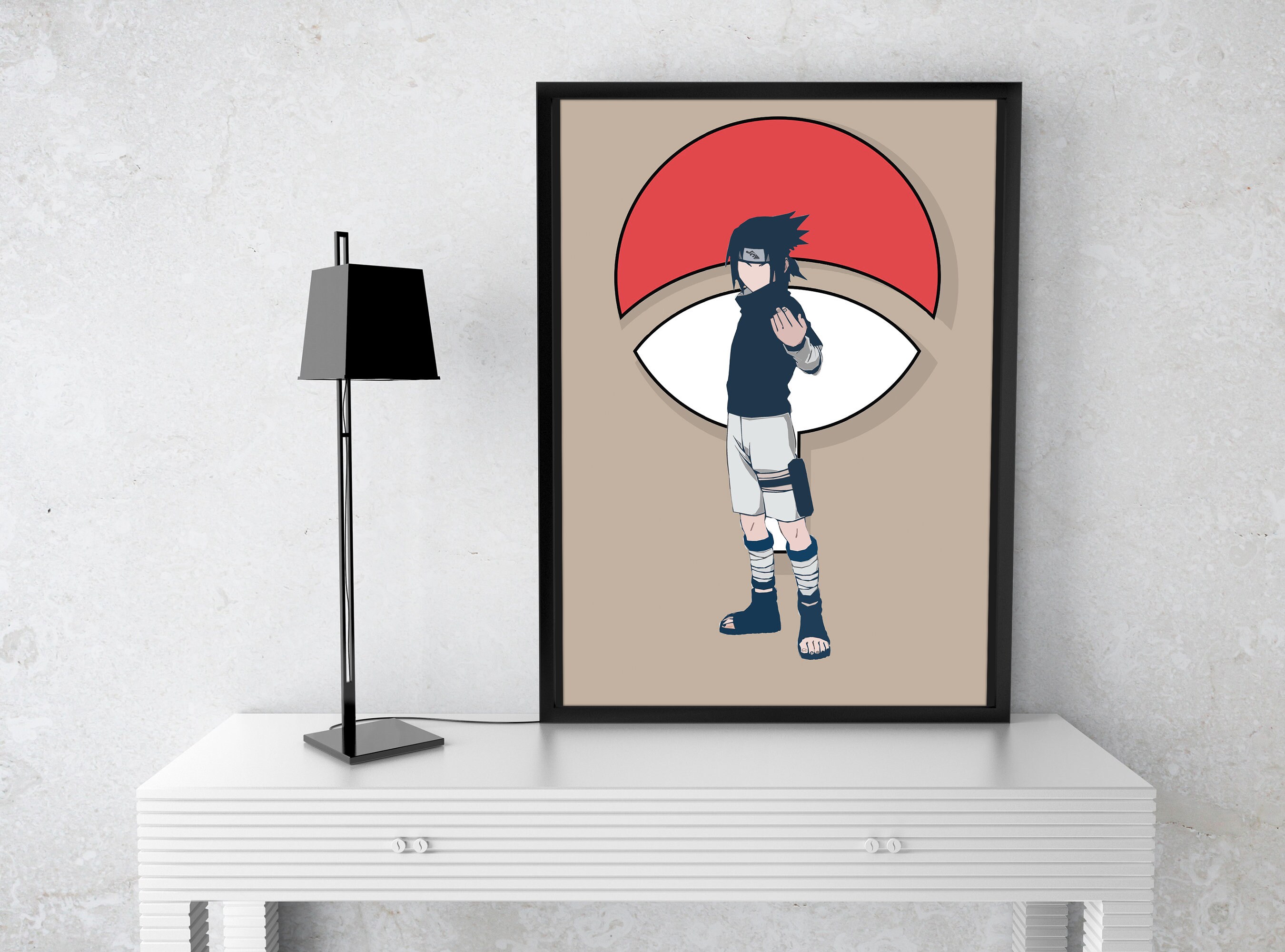 Ninja Minimal Printable Poster. PNG A3 3508x4961 - Etsy