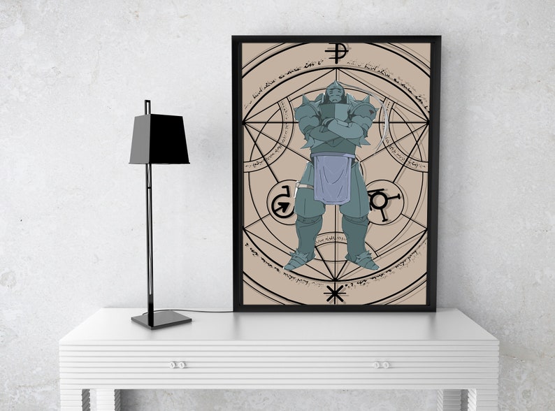 FMA 5 Minimal Printable Poster. PNG A3 3508x4961 - Etsy