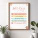 Self Care Activities Office Decor Poster, School Counselor Wall Art ...