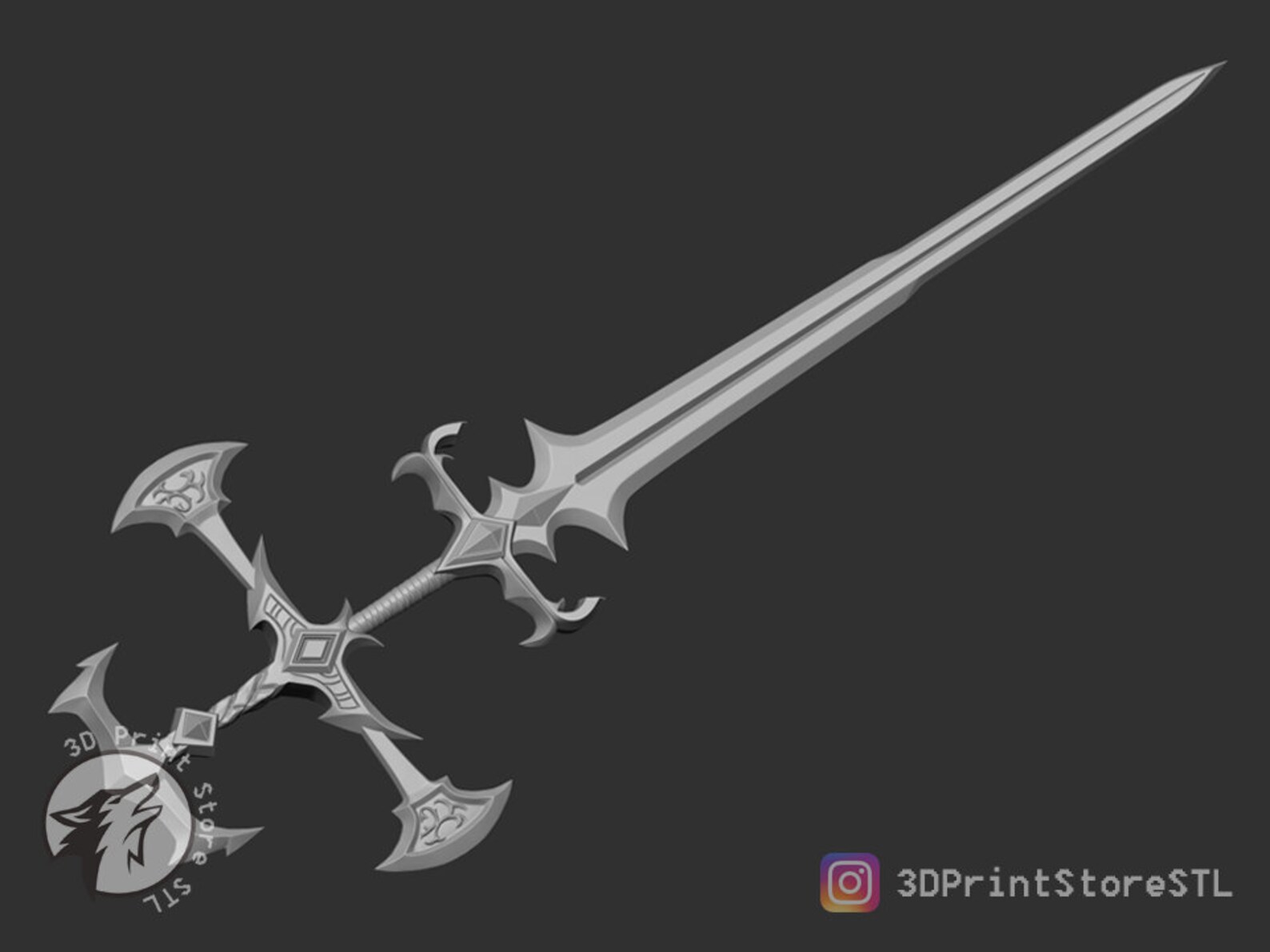 Viego Sword From League of Legends for Cosplay Fan Art 3D | Etsy UK