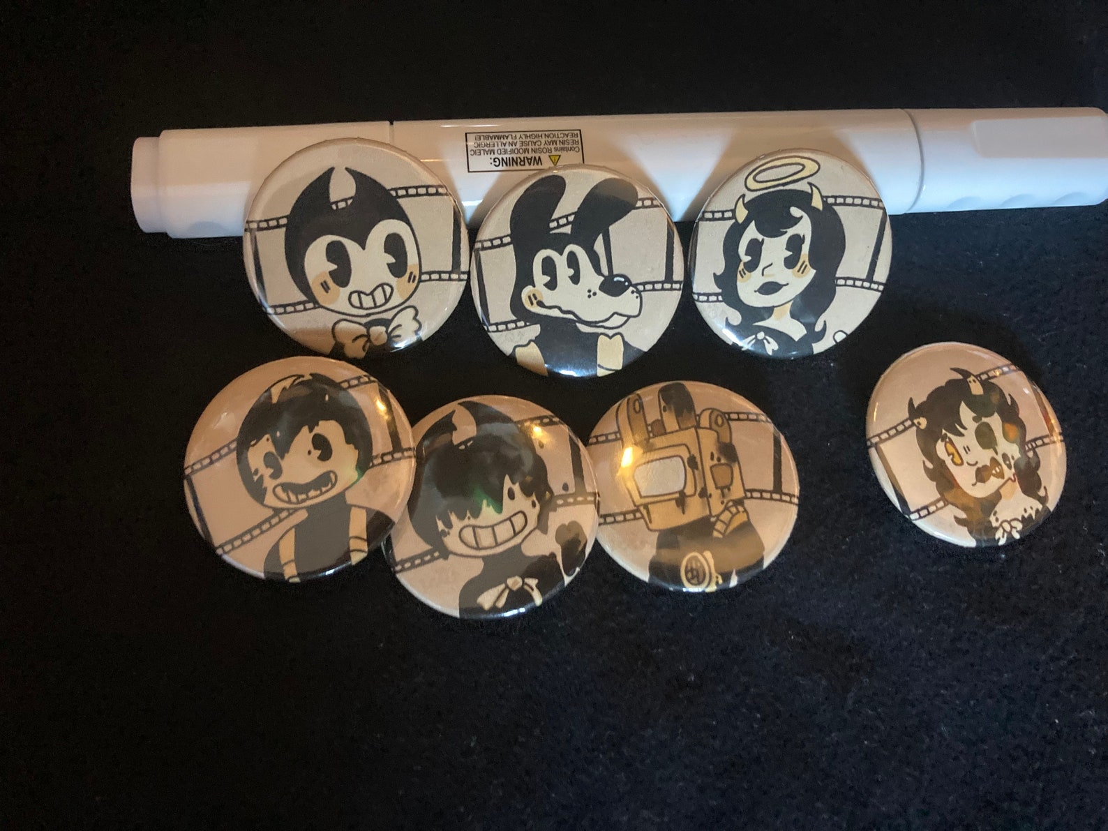 Bendy and the Ink Machine Pins! - Etsy