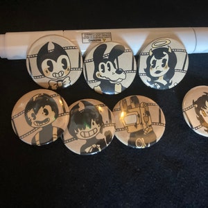 Bendy and the Ink Machine Pins! - Etsy
