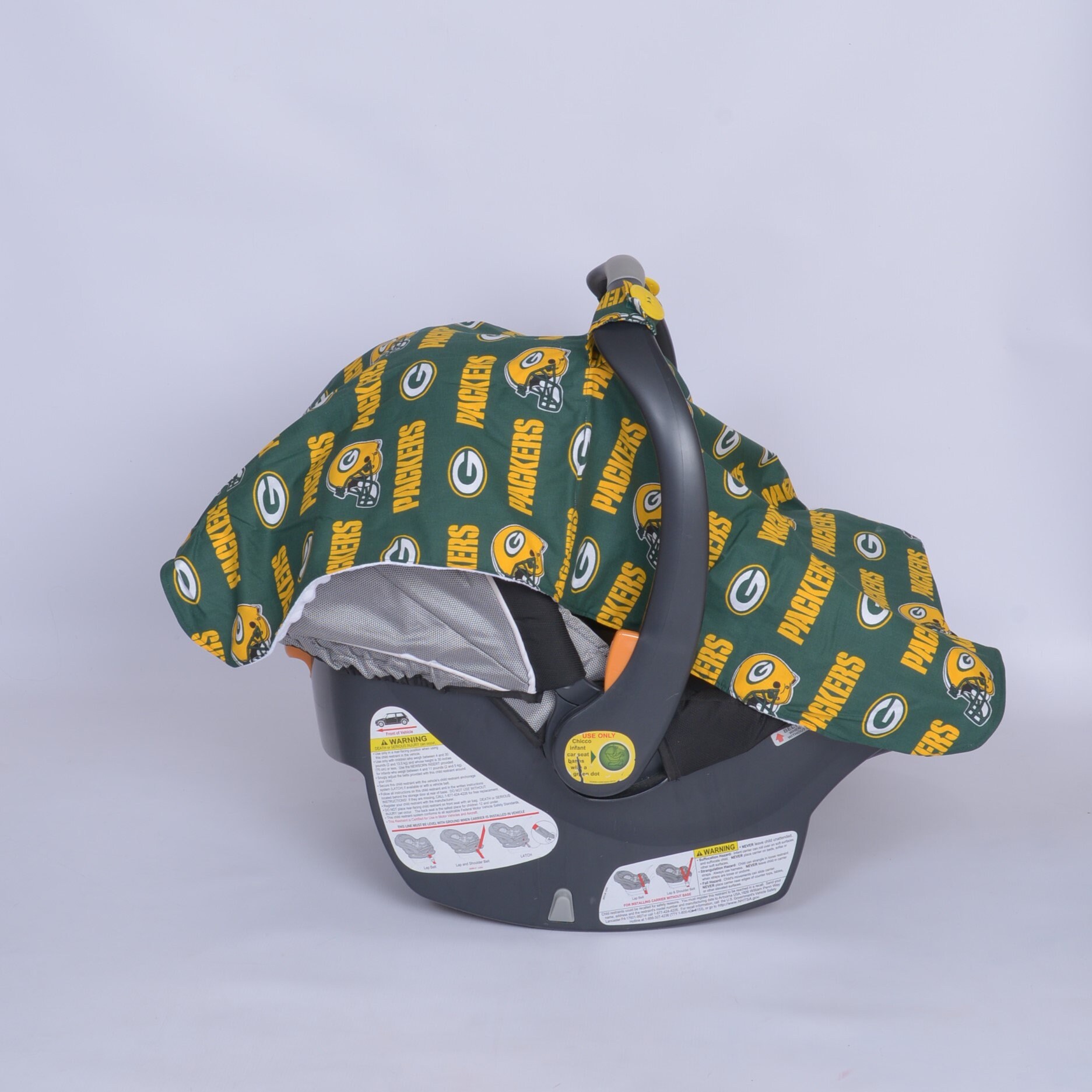 Green Bay Packers Car Seat Canopy - Etsy