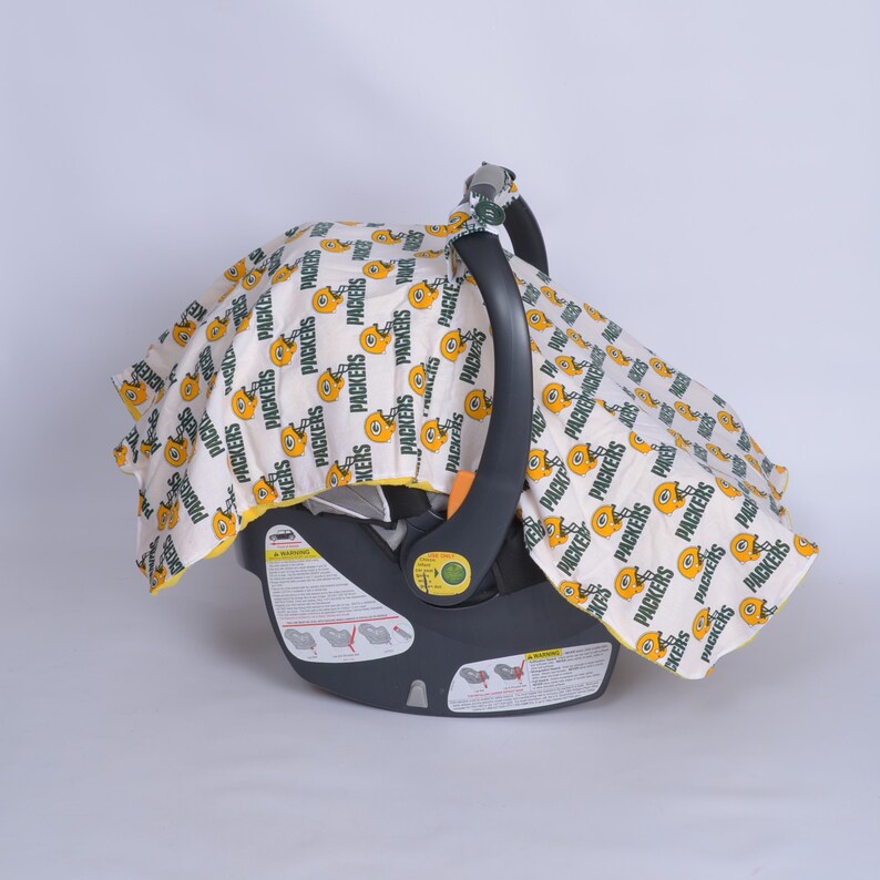 Green Bay Packers Car Seat Canopy - Etsy