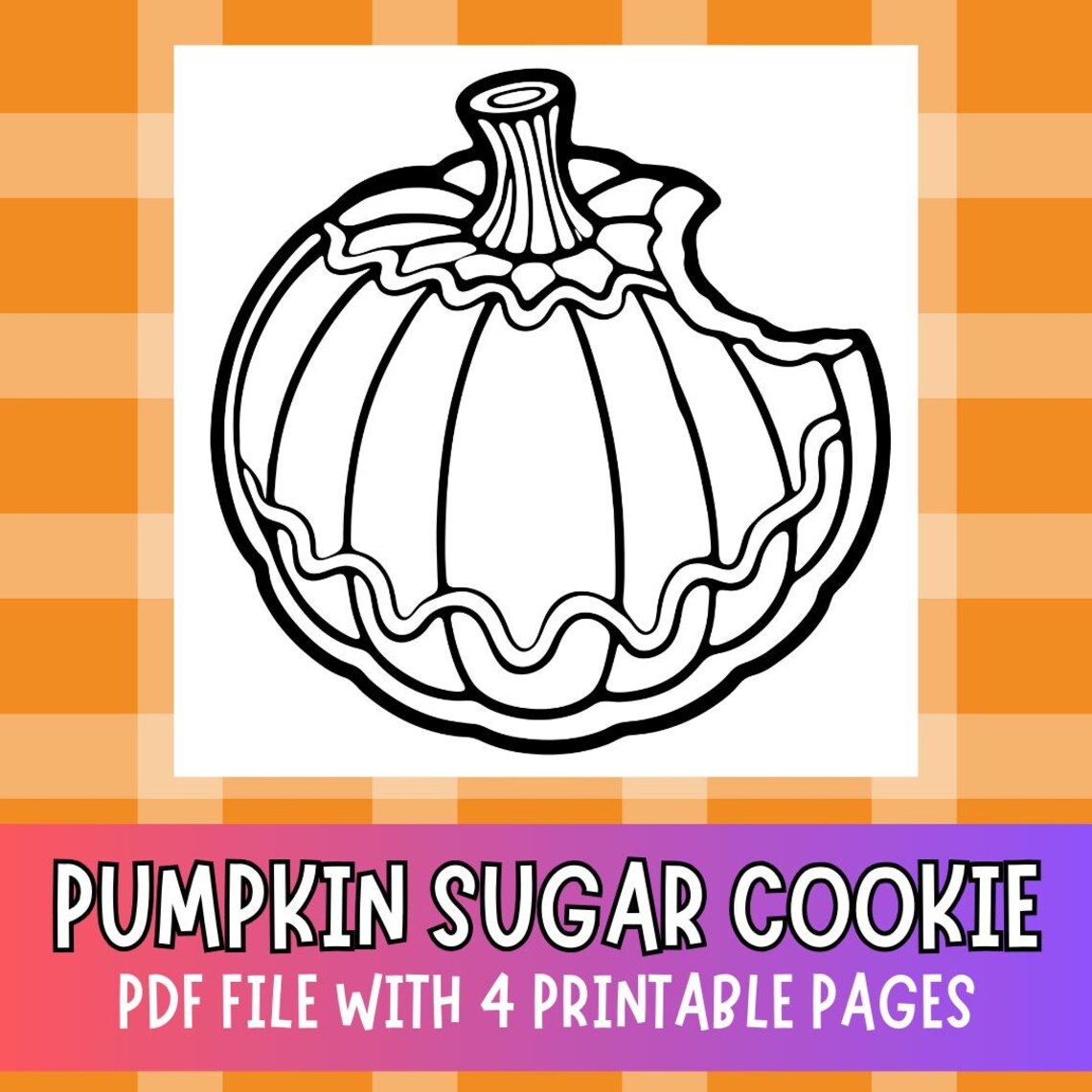 Cute Cozy Fall Cookie Coloring Pages Printable Cookie, Cocoa, Leaf ...