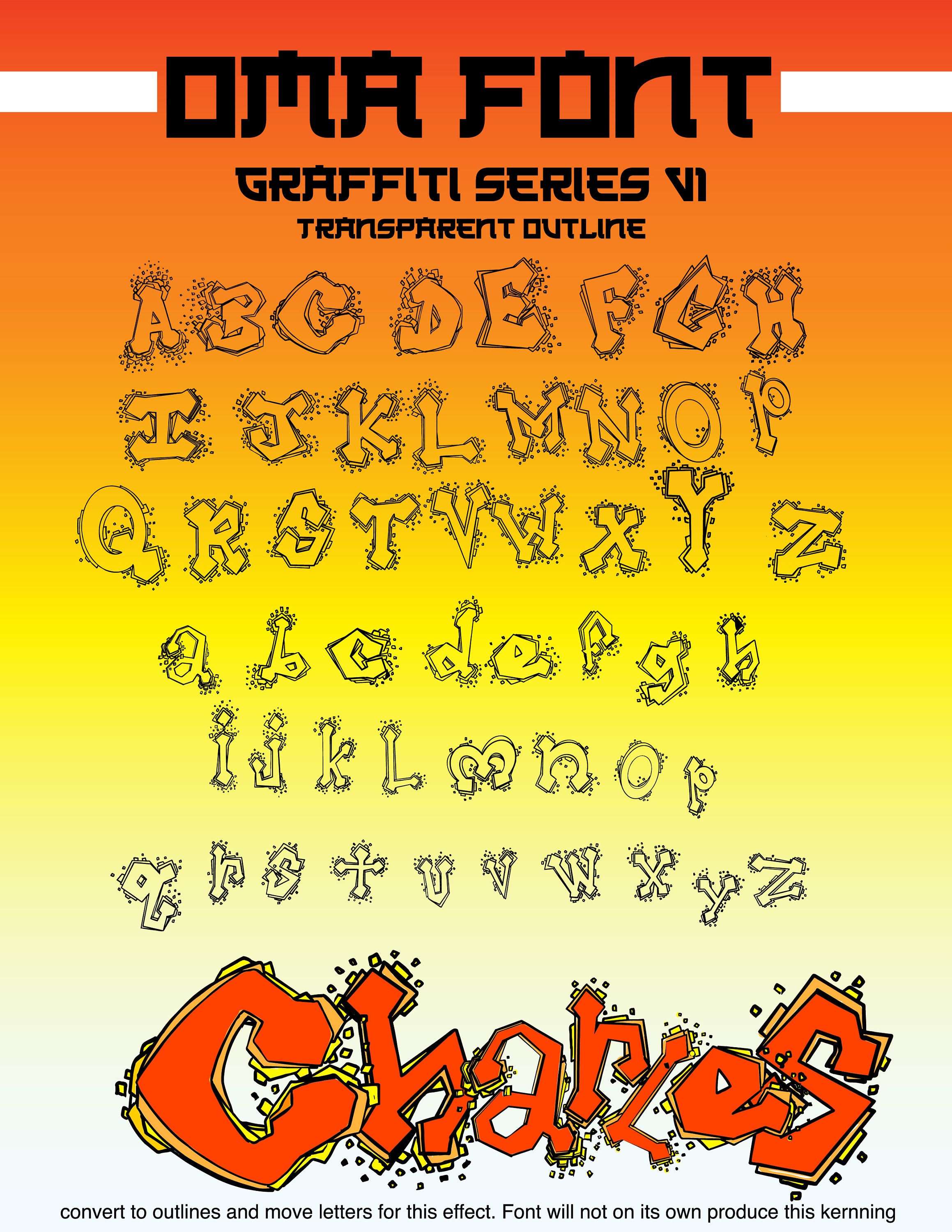 Graffiti Alphabet Fonts A Z