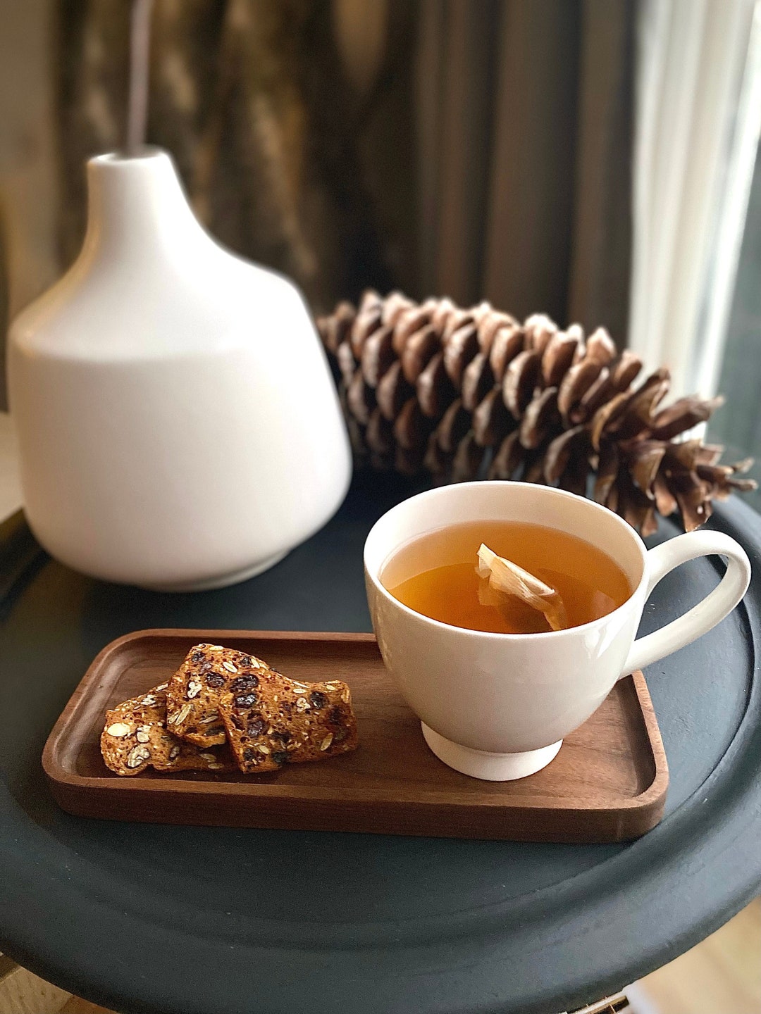 Wooden Walnut Valet Tray / Catchall / Tray / Serving Tray / Walnut ...