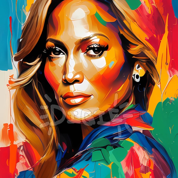 Jennifer Lopez Poster - Etsy