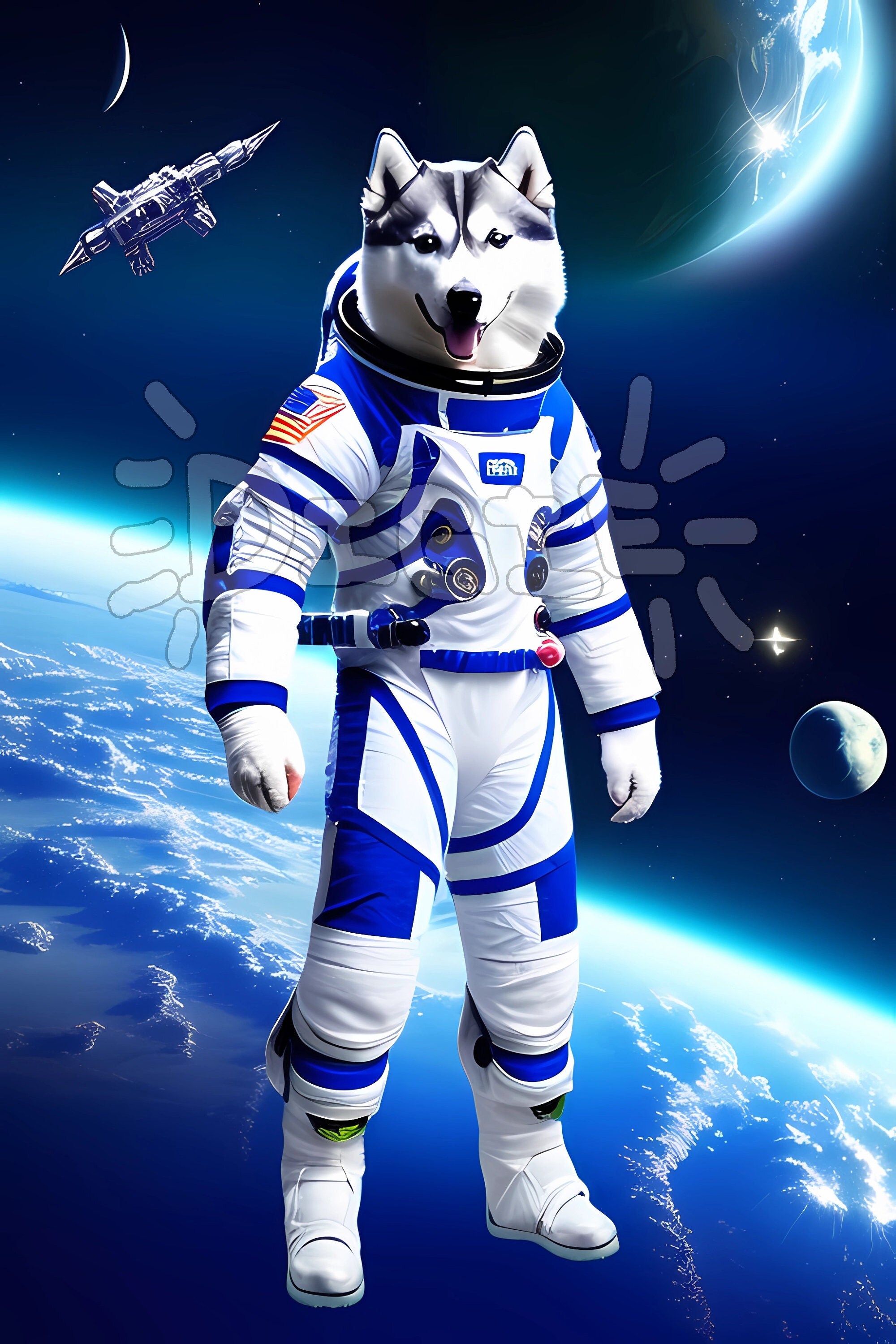 Astronaut Husky