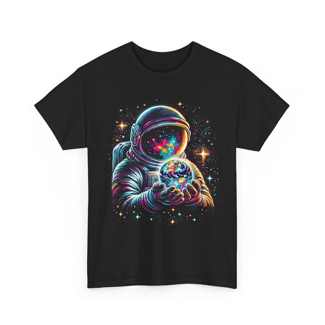 Astronaut Planets Astronaut Science Space T-shirt - Etsy