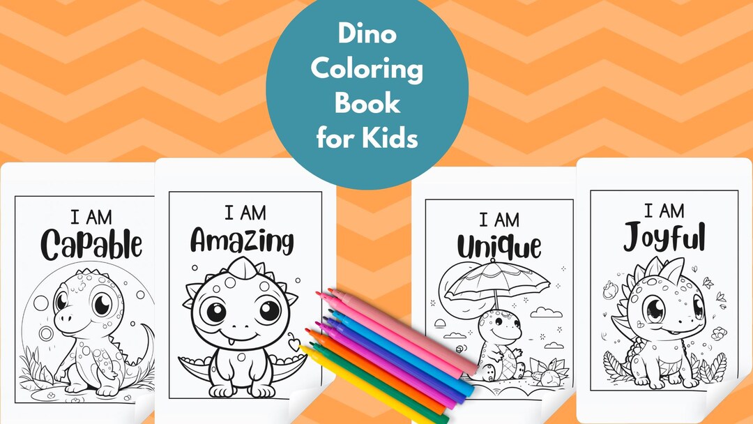 Dinosaur Coloring Pages for Kids Printable Dino Coloring Sheets Fun ...