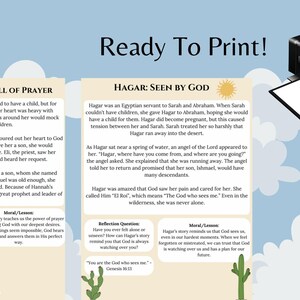 Mega Bible Lesson Bundle 79 Pages Bible Stories for Kids Printable ...